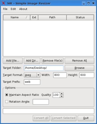 SIR - Simple Image Resizer - KDE Store