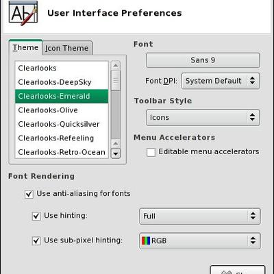 Clearlooks-Emerald - KDE Store