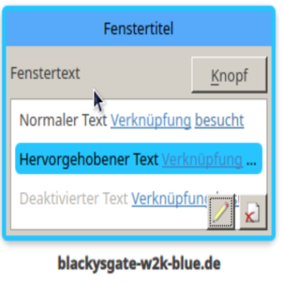 BlackysgateW2kBlueDe.colors - KDE Store