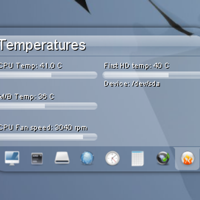Aero AIO 0.9.1: sensors-HD temp monitor - KDE Store