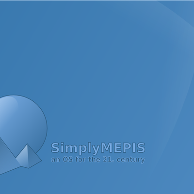 SimplyMEPIS - Bluestyle 800x600 - KDE Store