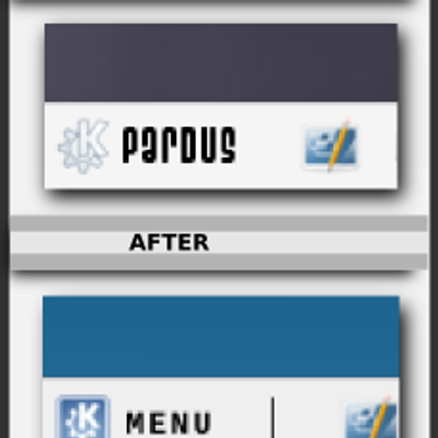 Pardus Kmenu text exchange - KDE Store
