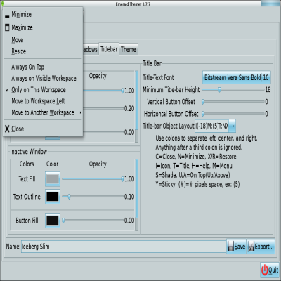 Transparent Menu Button - KDE Store