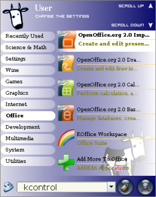 Gentoo-Moo-KBFX-theme - KDE Store
