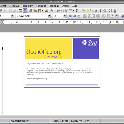 OpenOffice.org splash - KDE Store