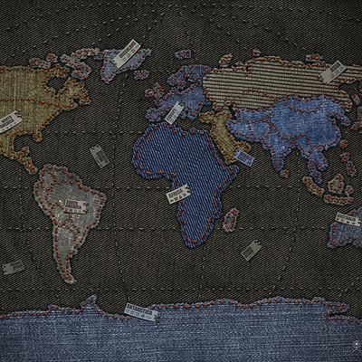 Jeans World Map - KDE Store