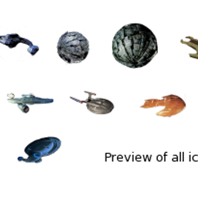 Star Trek Ship Icons - KDE Store