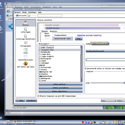 Simple Blue - KDE Store