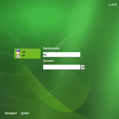 Good old SUSE KDM - Green - KDE Store