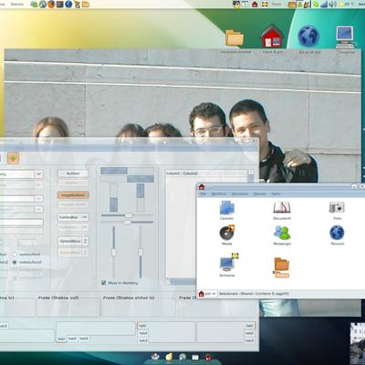 Murrina verde e blu - KDE Store