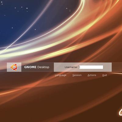 Ubuntu Sky GDM Theme - KDE Store