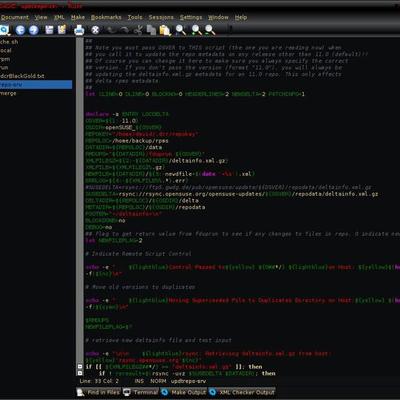 dcrBlackGold-Kate/Kwrite Theme - KDE Store