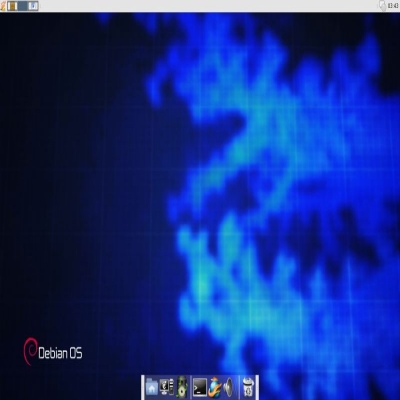 Debian OS Coral Blue - KDE Store