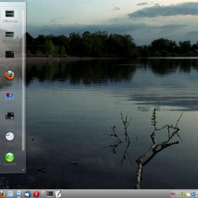 Lake after sunset - KDE Store