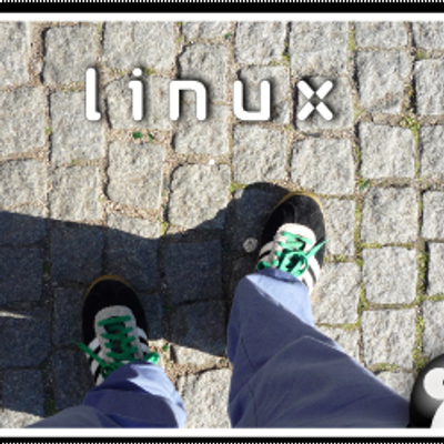 Linux Wallpaper with sneakers & fat tux - KDE Store