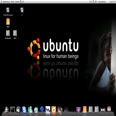 Human Ubuntu Wallpaper - KDE Store