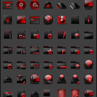 Red Icons for GNU/Linux - KDE Store