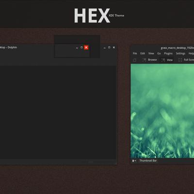 Hex - KDE Theme - KDE Store