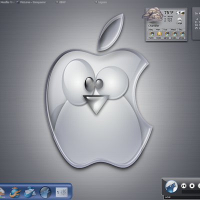 Simple Start Bar - KDE Store