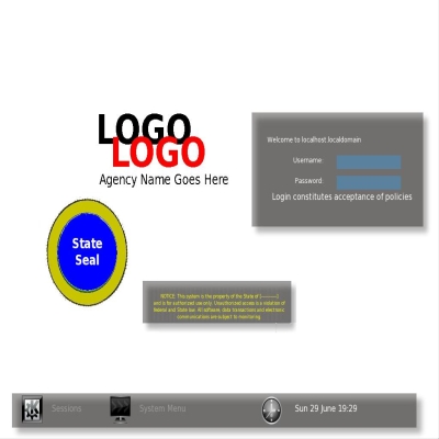 StateAgency KDM Theme Template - KDE Store