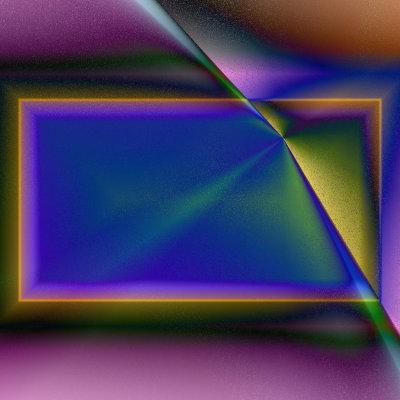 psychedelic picture frame - KDE Store