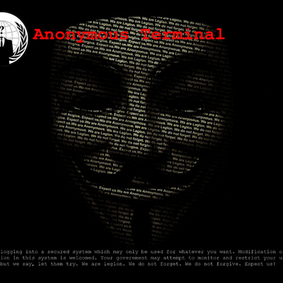 Anonymous Terminal - KDE Store