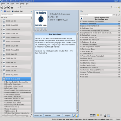 Free Music Charts - KDE Store
