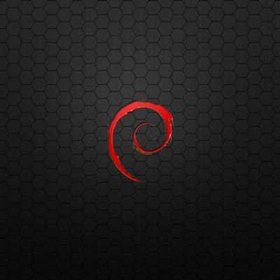 Debian Red Metal Hex - KDE Store