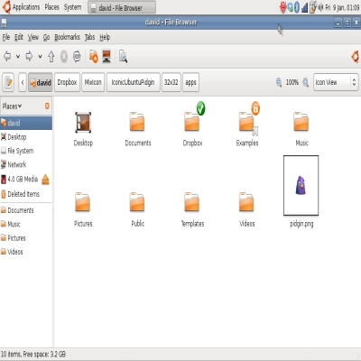 Iconic Ubuntu Pidgin - KDE Store
