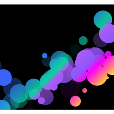 Abstract Gradient Bubbles - KDE Store