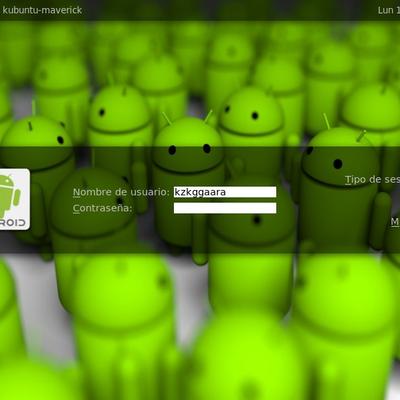 Android KDM Theme by KZKG^Gaara - KDE Store