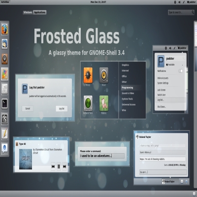Frosted Glass - KDE Store