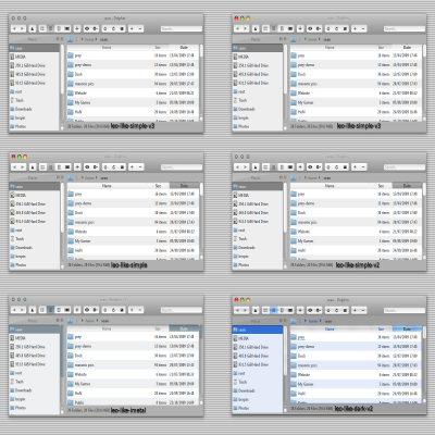 Leo-like-bespin pack - KDE Store