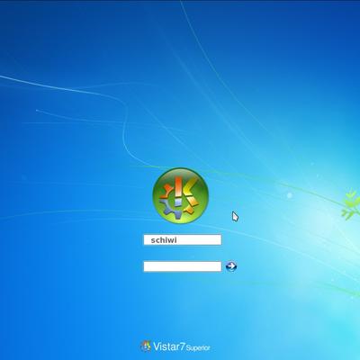 Vistar7 KDM Theme - KDE Store