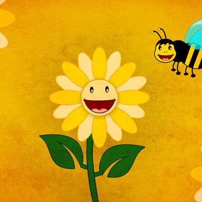 Smile Flower and the Bee - KDE Store