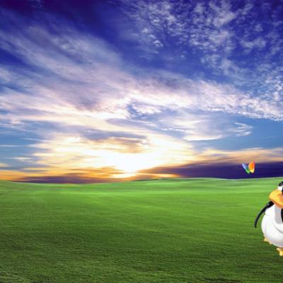 Sunset-Bliss-Tux - KDE Store