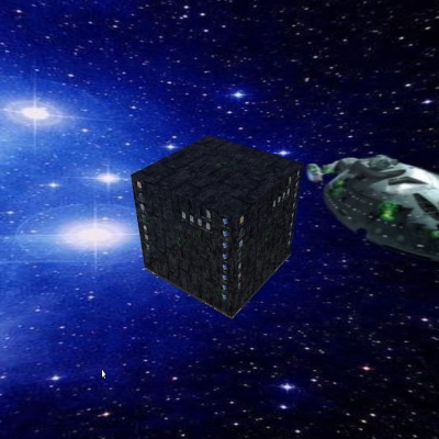 Borg Cube Wallpaper - KDE Store