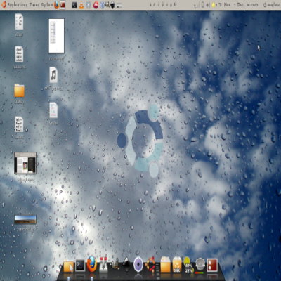Ubuntu rain - KDE Store