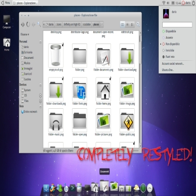 Infinity on high V2 - KDE Store