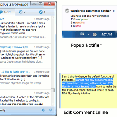 wp-comments-notifier - KDE Store