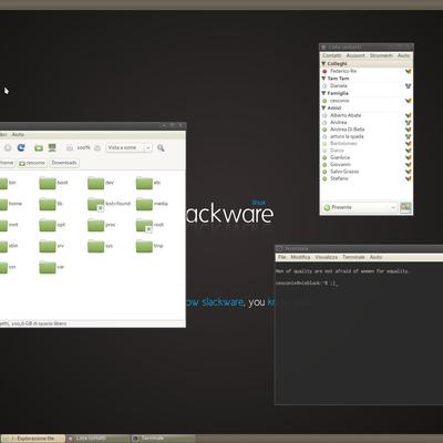 My clean Slackware 13.1 - KDE Store