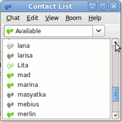 Empathy status icons - KDE Store