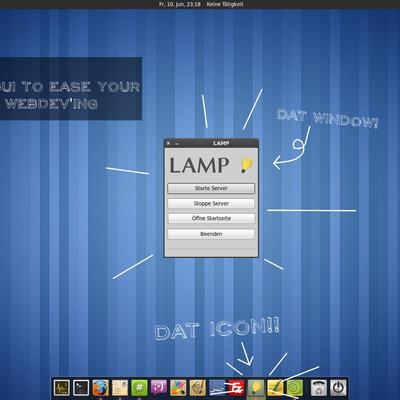 LAMP GUI Gtk2.16 + Python - KDE Store