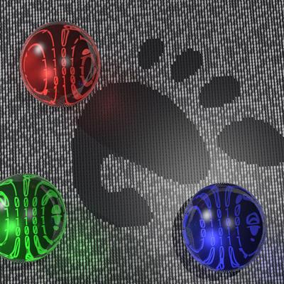 3 balls with binary - KDE Store