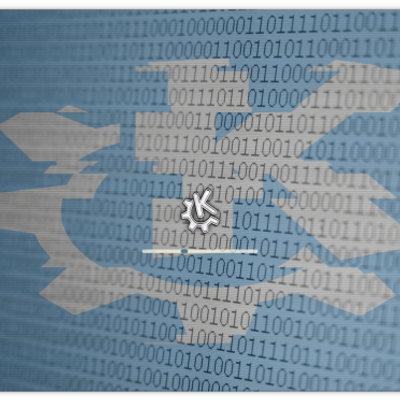 Glitch in the matrix splash - KDE ed. - KDE Store
