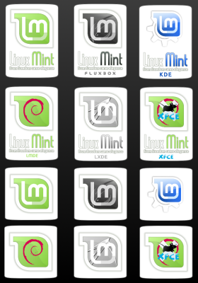 Linux Mint stickers - KDE Store