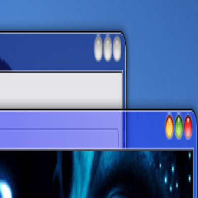 MacOs Title Bar BLue - KDE Store