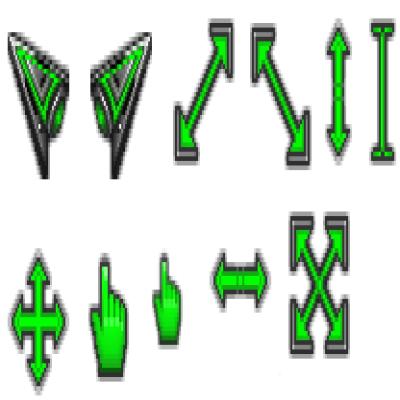 StarCraft II Cursor Theme (Green) - KDE Store
