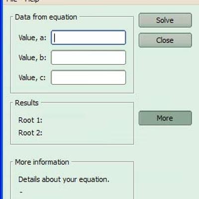 Quadratic Solver - KDE Store