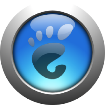 Blue Gnome start button - KDE Store